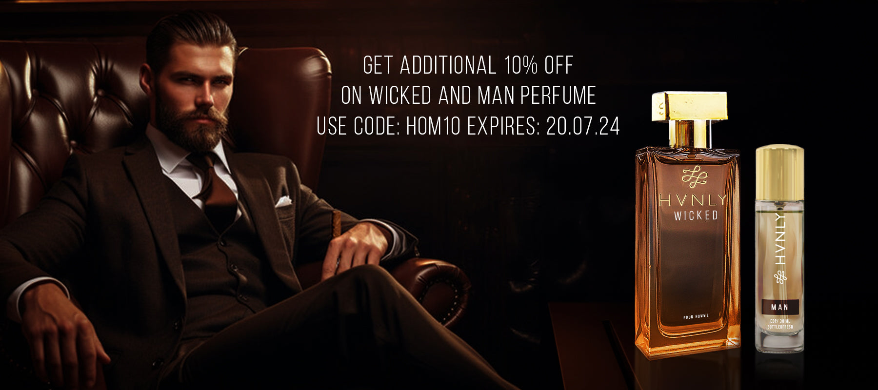 Buy Luxury Perfumes for Men Online | Best Perfumes for Men - HVNLY